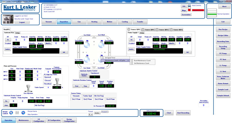 Kurt J. Lesker Company | LAB Line UHV Sputter Platform | Enabling ...