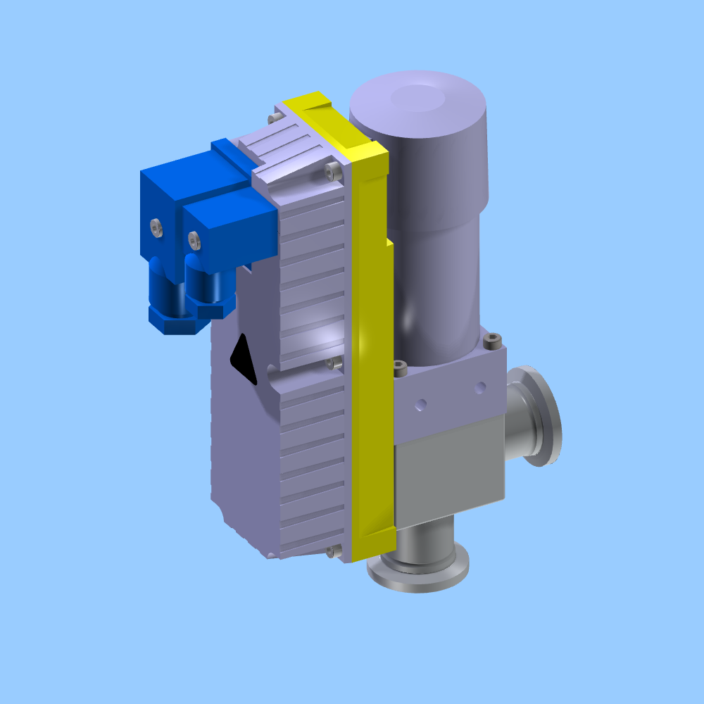 Kurt J. Lesker Company | C41203000 - VALVE,BLOCK,AL,RT ANGLE,3/4" PORT ...