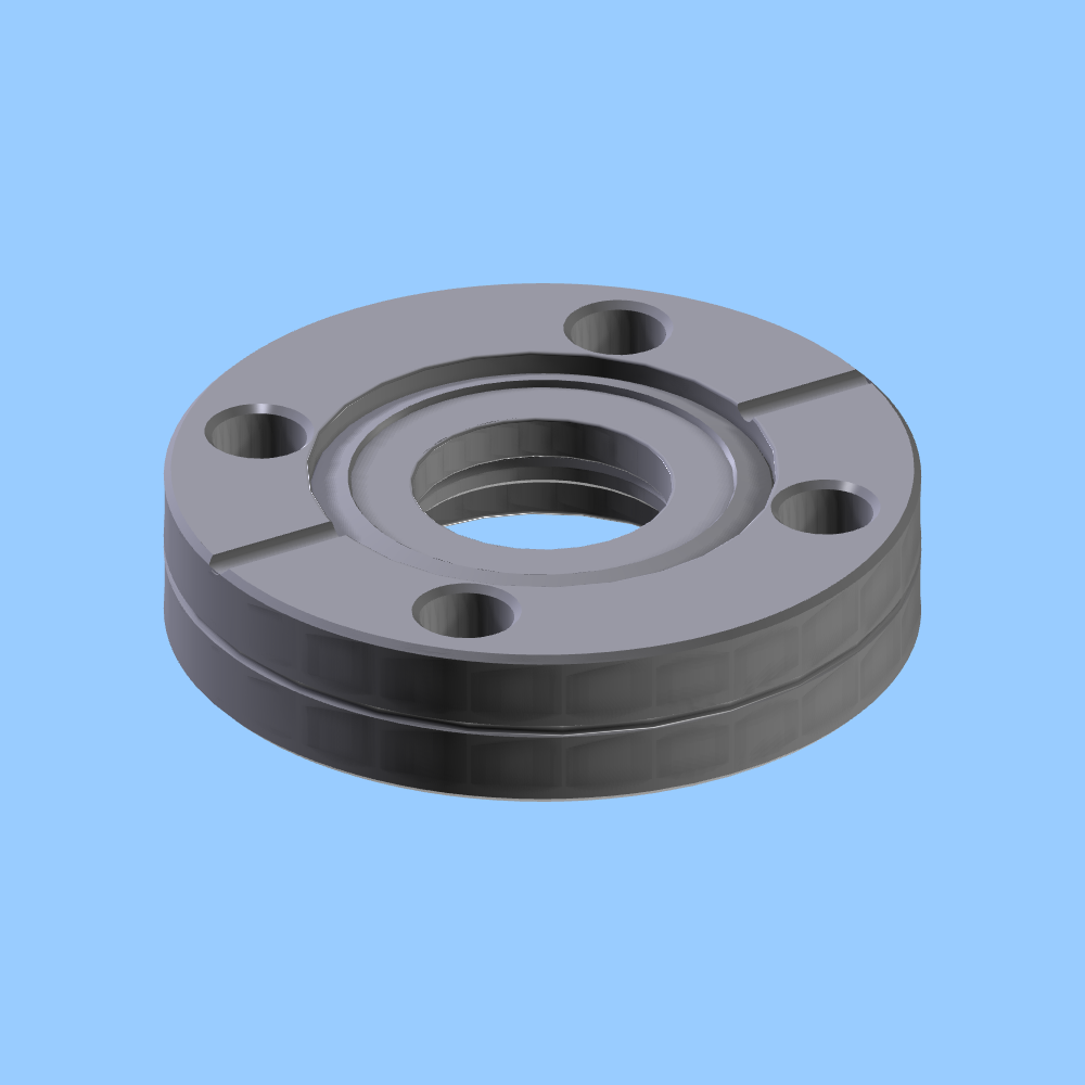 Kurt J. Lesker Company | F0212X075R - FLANGE,UHV,SS,BORED,ROT,2.125" OD ...