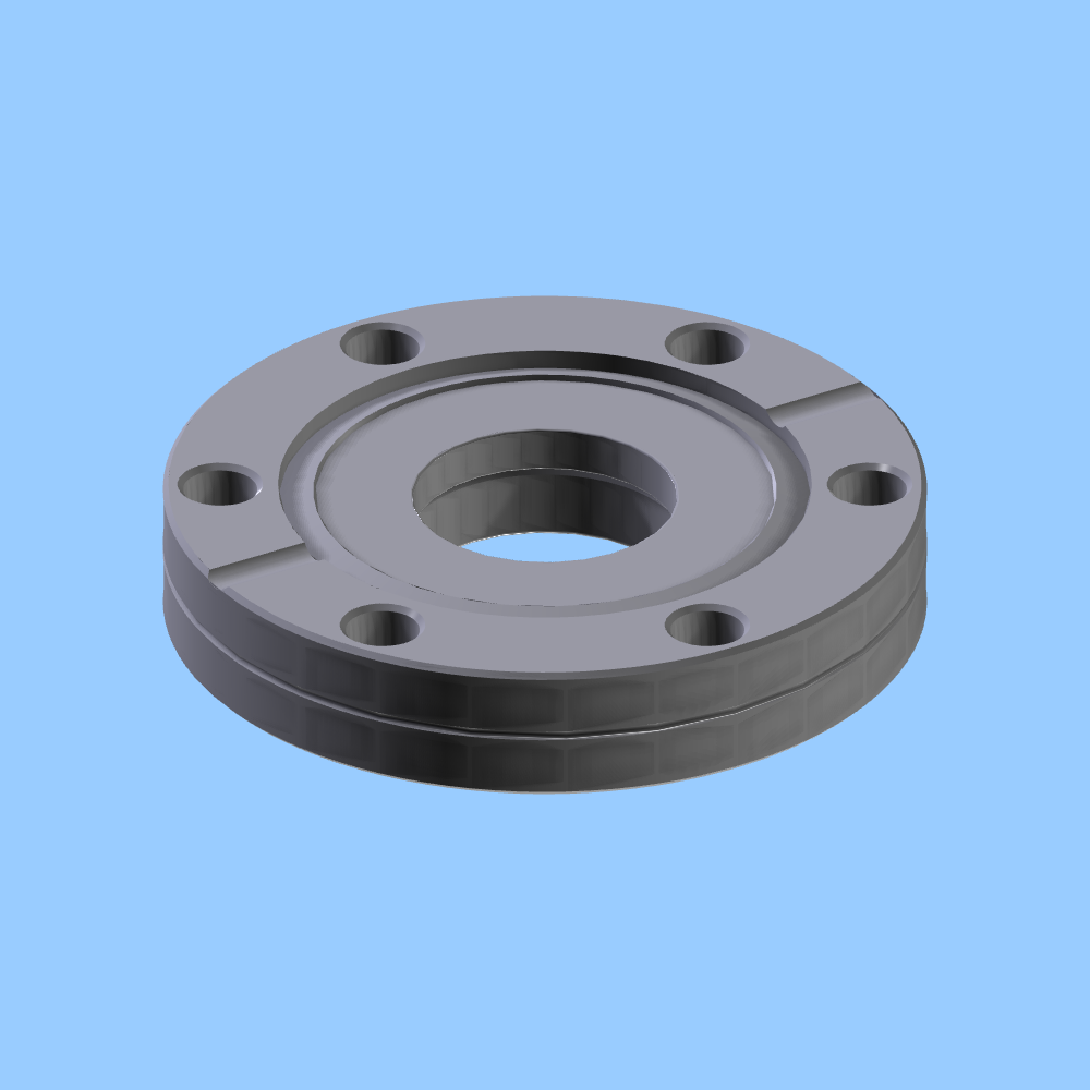 Kurt J. Lesker Company | F0275X100N - FLANGE, UHV,SS,BORED,FXD,2.75" OD ...
