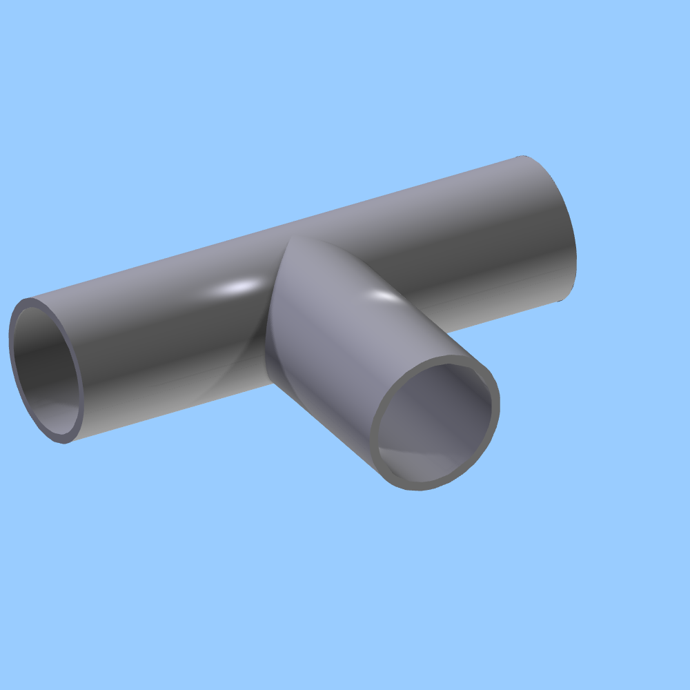 Kurt J. Lesker Company | G-7W-100 - TEE,SS,1"OD TUBE,.065"WALL, A-1.88 ...