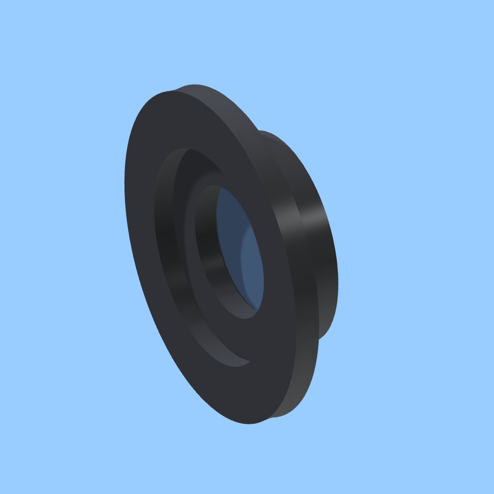 Kurt J. Lesker Company | QF25-100-VPQ - VIEWPORT,UV FUSED SILICA ...