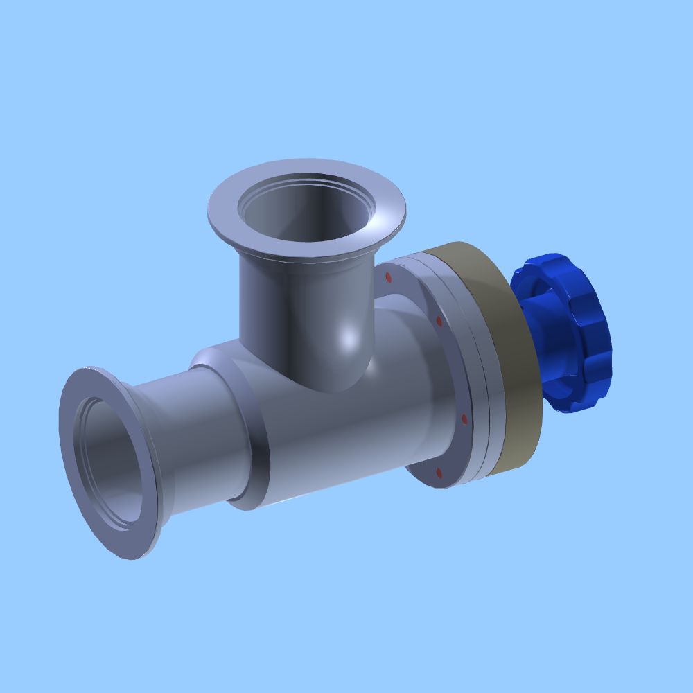 Kurt J. Lesker Company | SAV0200MVQF - RT ANGLE VALVE, SS, QF50 FLGS ...