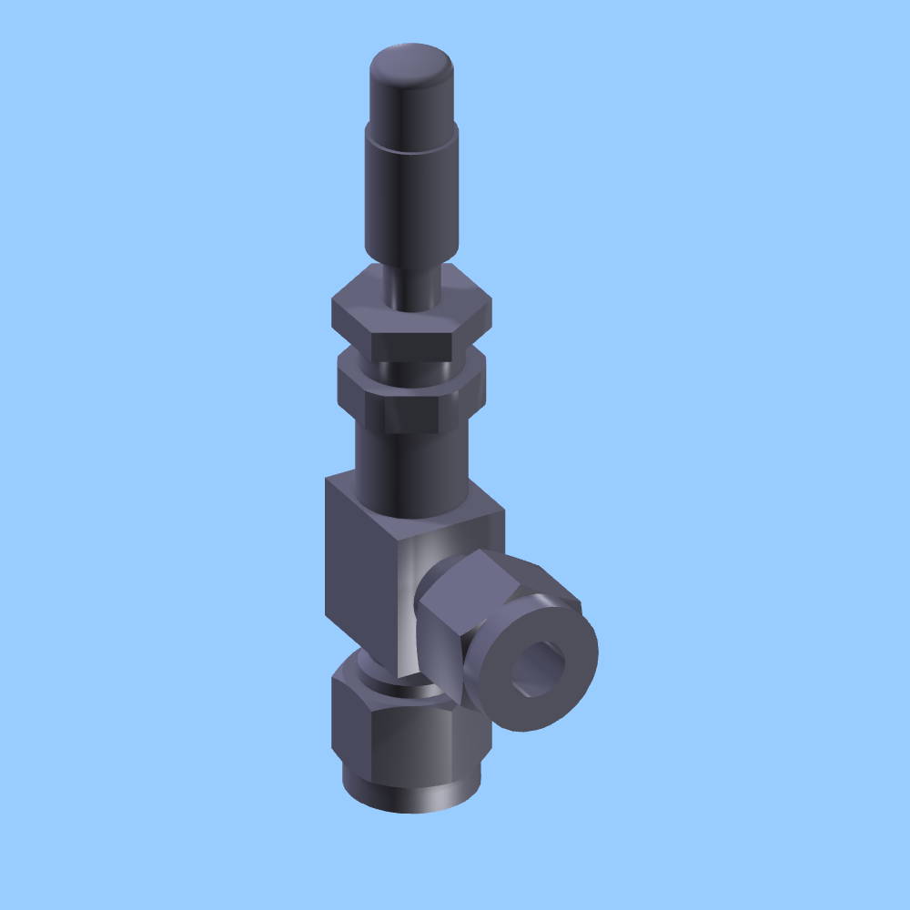Kurt J. Lesker Company | SS-SS4-A - VALVE,SS,METERING,"S" SERIES, 1/4 ...