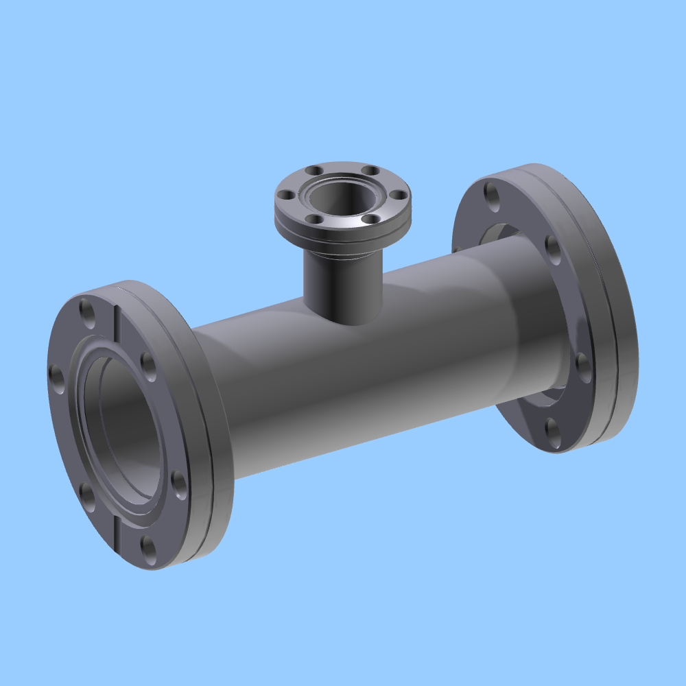 Kurt J. Lesker Company | T-0275-133 - TEE,REDUCING,2-3/4"OD UHV RUN TO ...