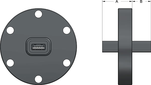 Kurt J. Lesker Company | USB Feedthroughs (USB 2.0 & USB 3.0) | Vacuum ...