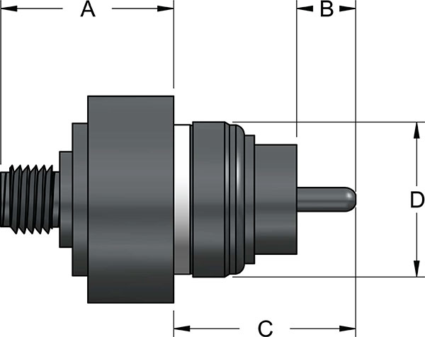 Kurt J. Lesker Company | SMA Feedthroughs - Weldable, Single-Ended ...