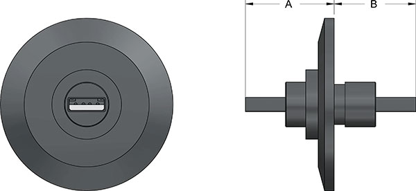 Kurt J. Lesker Company | USB Feedthroughs (USB 2.0 & USB 3.0) | Vacuum ...
