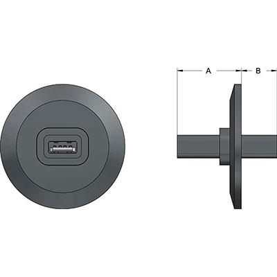 Kurt J. Lesker Company | USB Feedthroughs (USB 2.0 & USB 3.0) | Vacuum ...