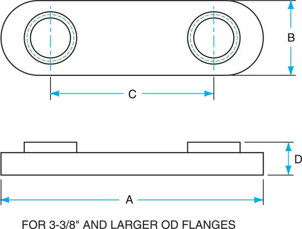 Kurt J. Lesker Company | Plate Nuts (Clearance Flanges) | Vacuum ...