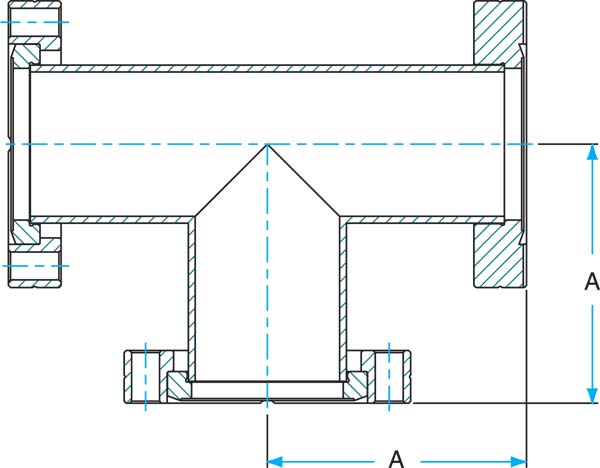 Kurt J. Lesker Company | Standard Tee | Vacuum Science is our Business