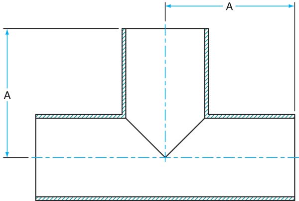 Kurt J. Lesker Company | Weldable Tube Tees | Vacuum Science Is Our ...