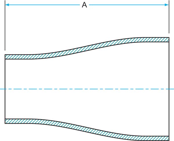 Kurt J. Lesker Company | Weldable Tube Conical Reducers | Vacuum ...