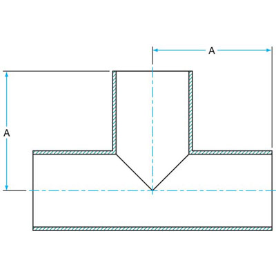 Kurt J. Lesker Company | Weldable Tube Tees | Vacuum Science Is Our ...