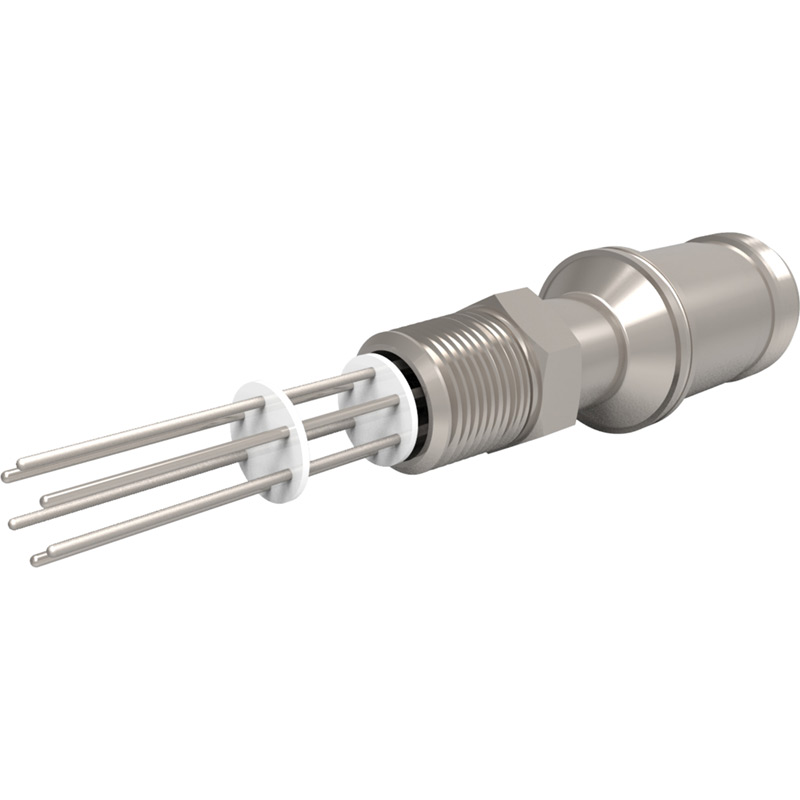 Kurt J. Lesker Company | Type J Mil-Spec Plug - 1/2" NPT, Single-Ended ...