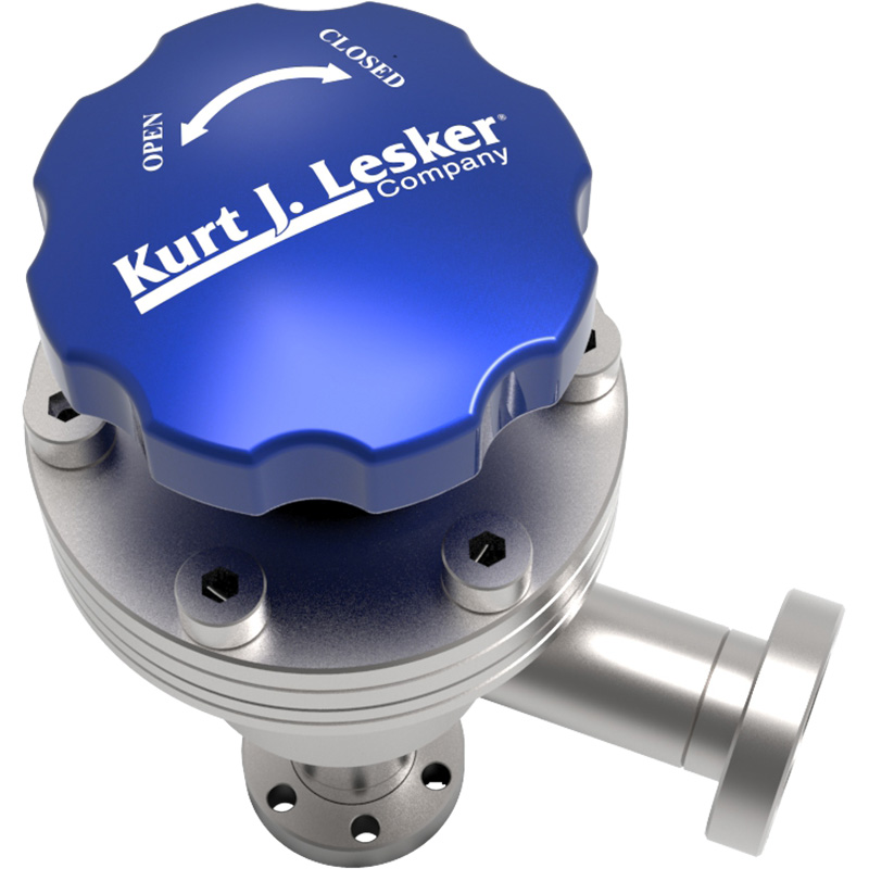 Kurt J. Lesker Company | UHV Manual Bellows Sealed SS Angle Valves (CF ...