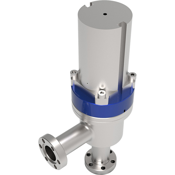 Kurt J. Lesker Company | HV Pneumatic Bellows Sealed SS Angle Valves ...