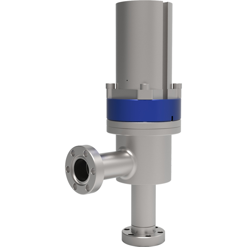 Kurt J. Lesker Company | HV Pneumatic Bellows Sealed SS Angle Valves ...
