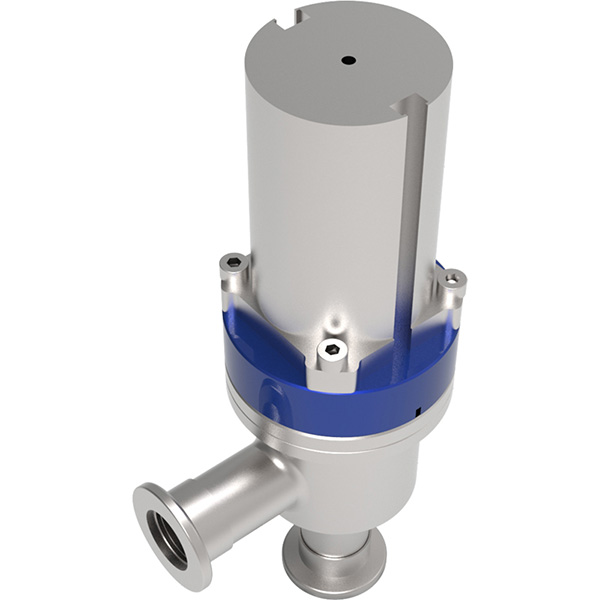 Kurt J. Lesker Company | Pneumatic Bellows Sealed SS Angle Valves (KF ...