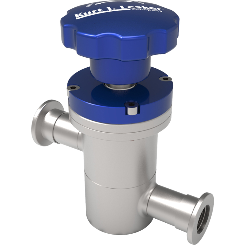 Kurt J. Lesker Company | Manual Bellows Sealed SS Inline Valves (KF ...