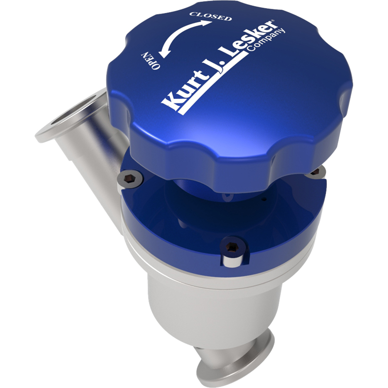 Kurt J. Lesker Company | Manual Bellows Sealed SS Y Inline Valves (KF ...