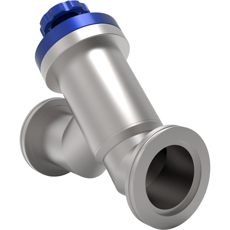 Kurt J. Lesker Company | Manual Bellows Sealed SS Y Inline Valves (ISO ...