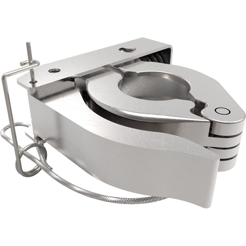 Kurt J. Lesker Company | KF (QF) HV Toggle Clamp with Lanyard (Aluminum ...