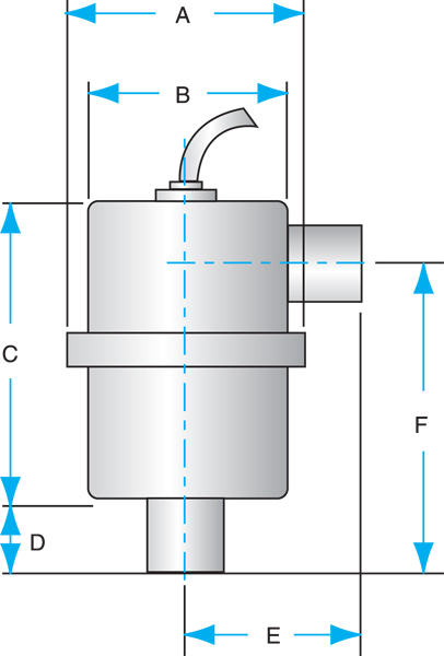 Kurt J. Lesker Company | Molecular Sieve Foreline Traps (Angle Style ...