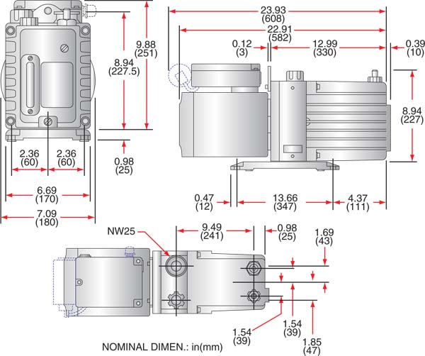 Kurt J. Lesker Company | Edwards EM Series (Small) | Vacuum Science Is ...