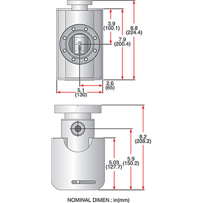 Kurt J. Lesker Company | Gamma Small Ion Pump (Mini - 75S) | Vacuum ...