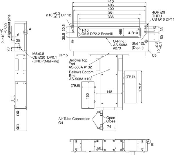 Kurt J. Lesker Company | Rectangular Transfer Valve (Slit Valves ...